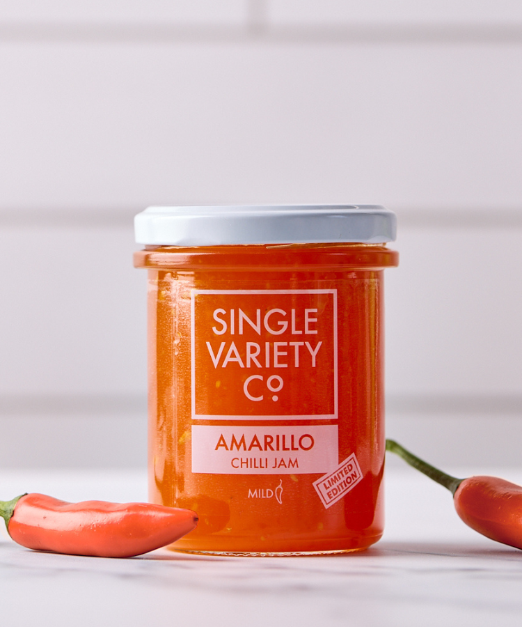 Limited Edition Amarillo Chilli Jam- Mild – Single Variety Co